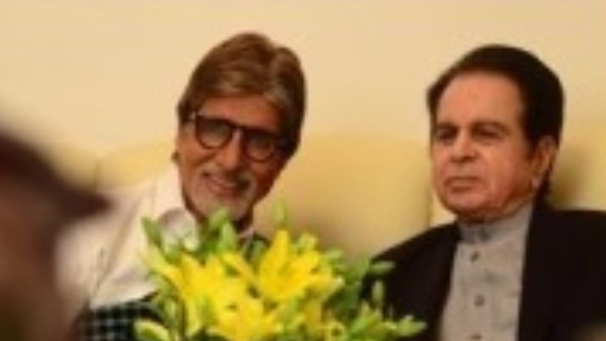 Amitabh Bachchan Shares Photo Collage Featuring Dilip Kumar, Calls Him ...