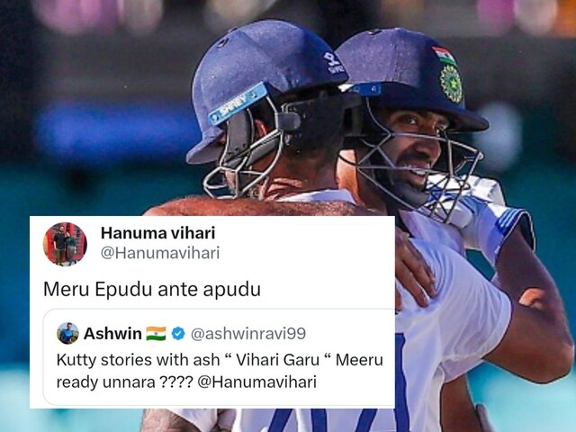 Ready? R Ashwin Invites Hanuma Vihari for 'Kutty Stories' on YouTube ...