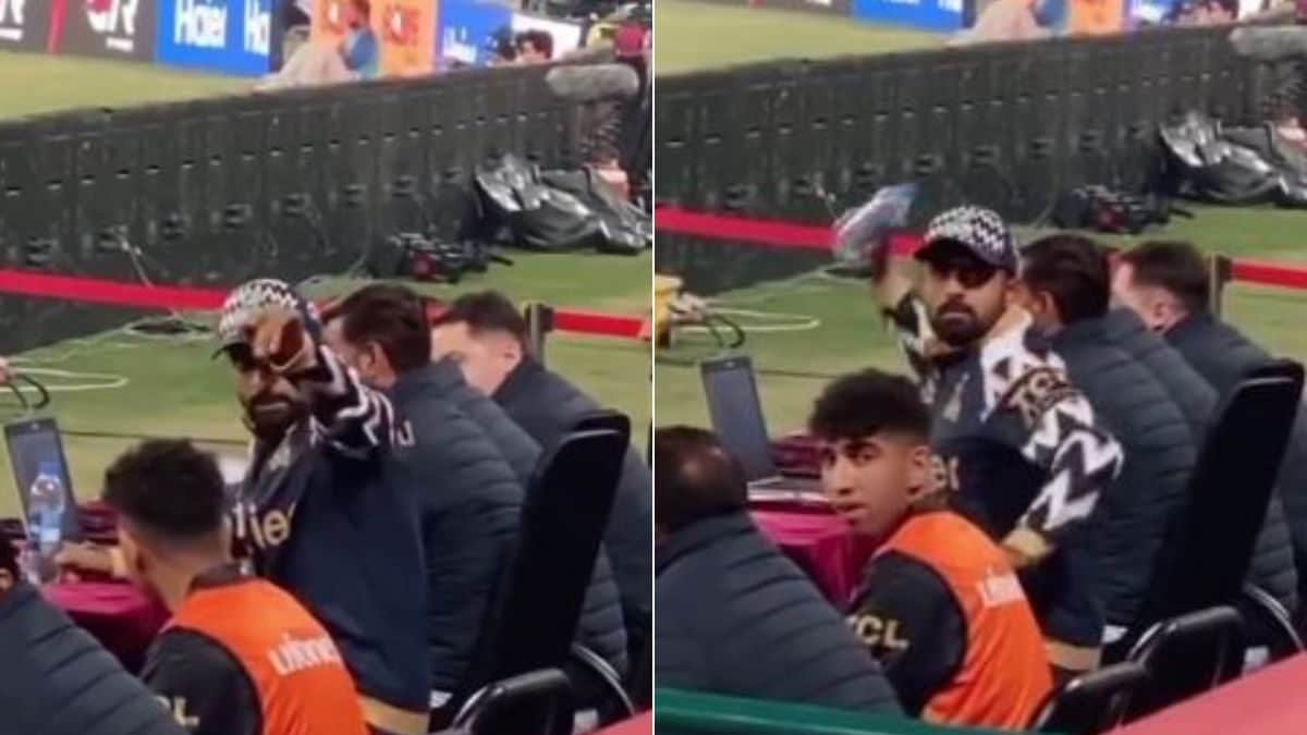 WATCH: Angry Babar Azam Gestures to Hit Spectator with Plastic Bottle ...