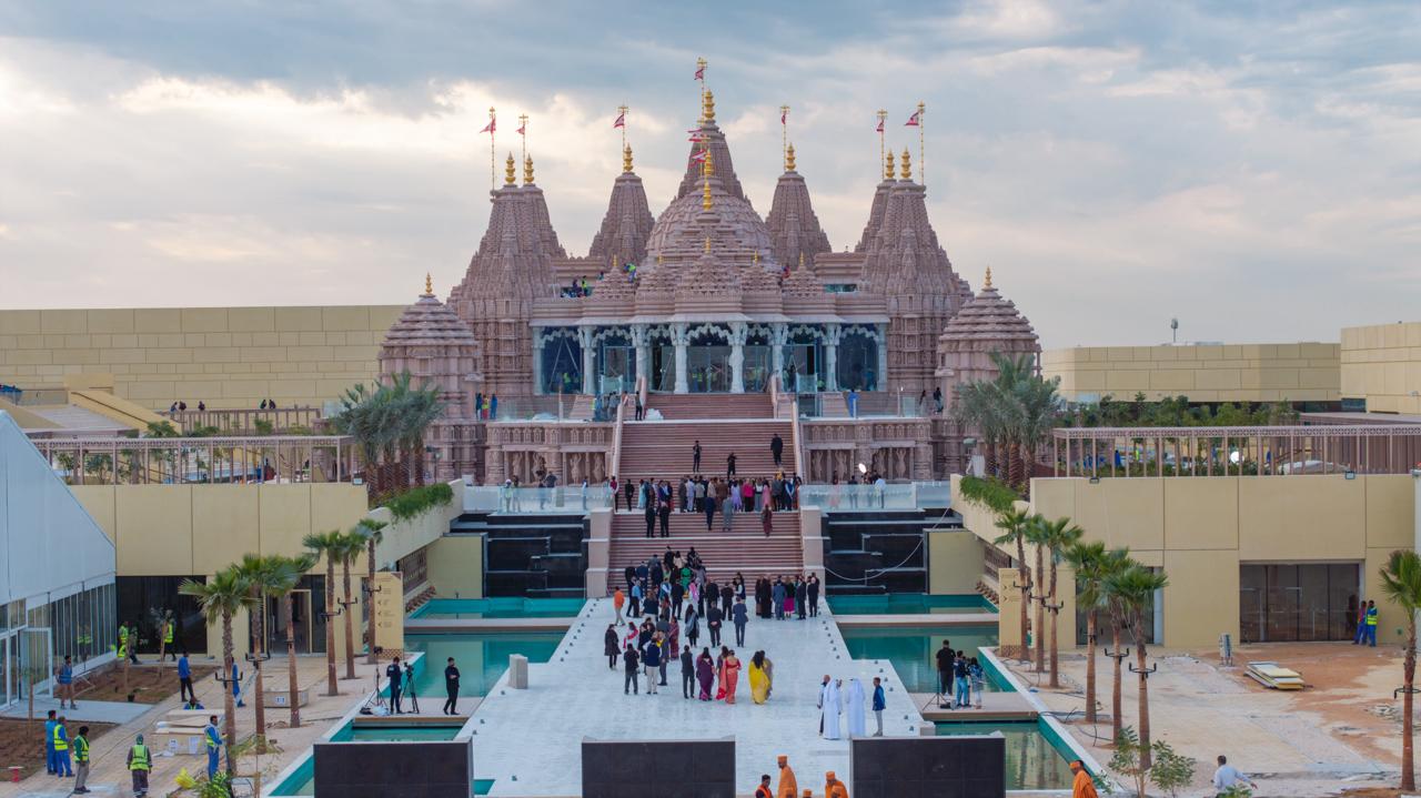 Must-See Photos of BAPS Swaminarayan Mandir, Abu Dhabi’s First Hindu Temple