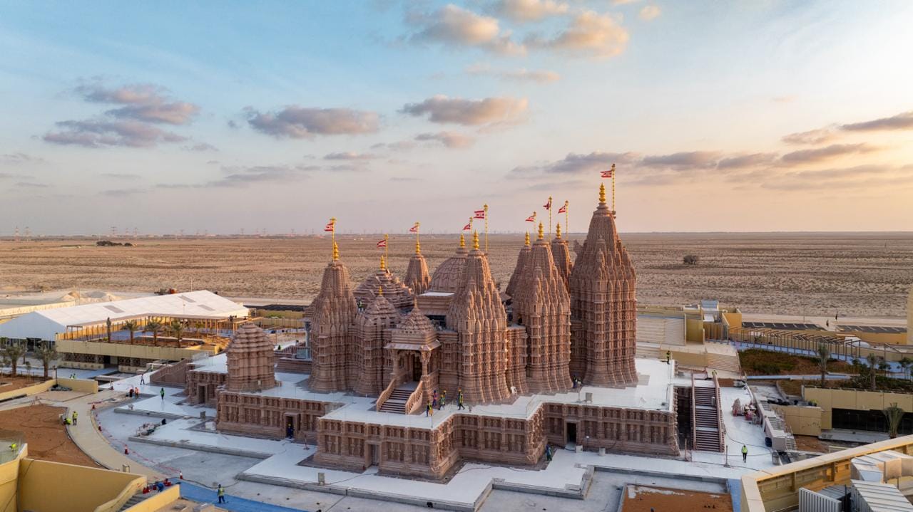 Must-See Photos of BAPS Swaminarayan Mandir, Abu Dhabi’s First Hindu Temple