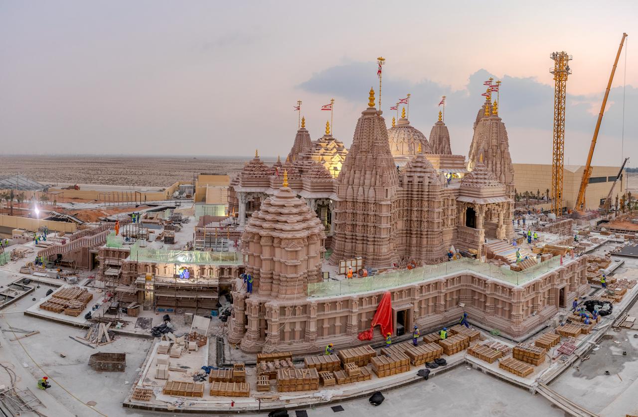 Must-See Photos of BAPS Swaminarayan Mandir, Abu Dhabi’s First Hindu Temple