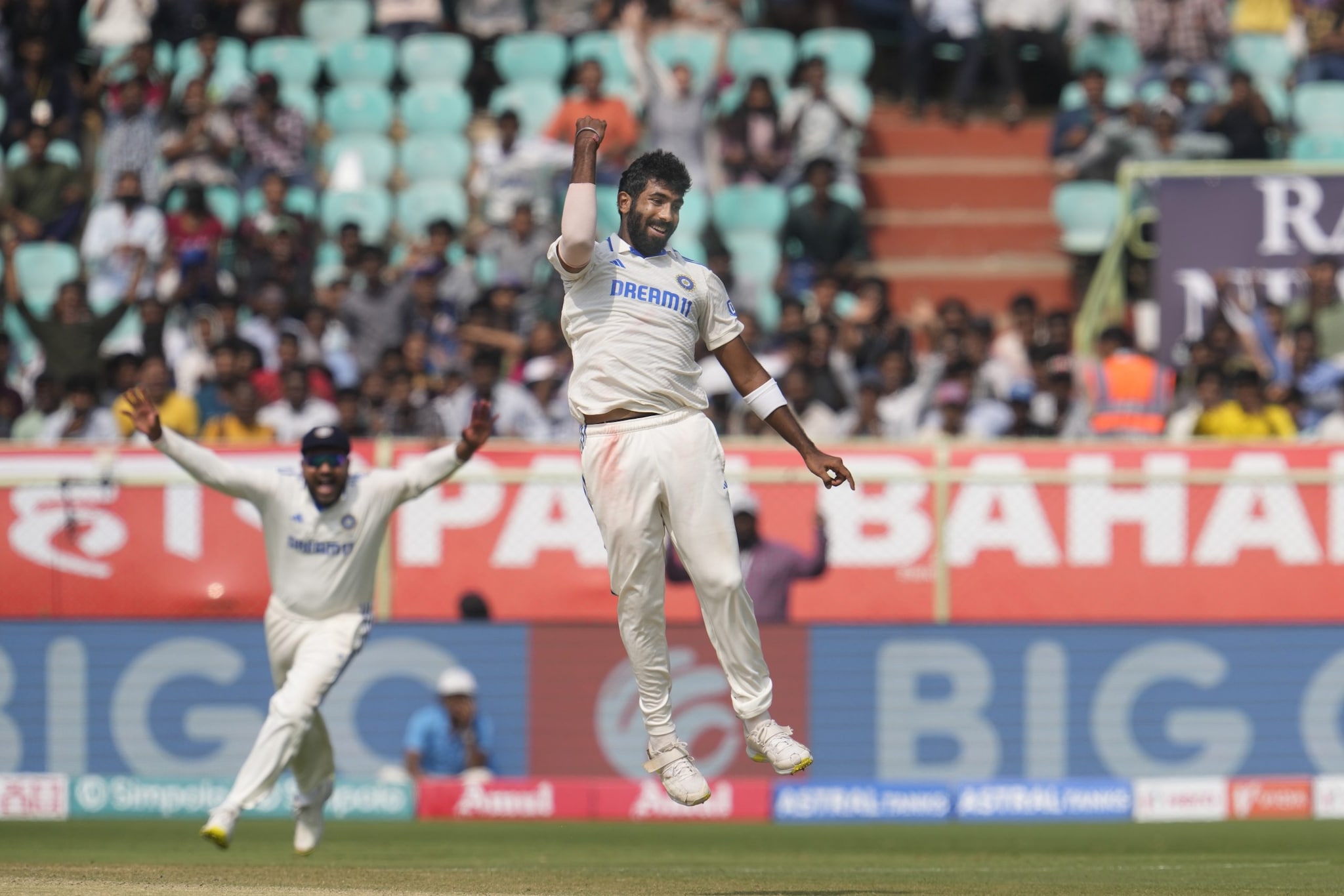 IND vs ENG 2nd Test Day 4 in Photos: Experienced Ashwin and Bumrah Lead ...