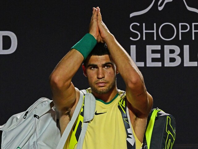 ATP and WTA Cincinnati Open: Angry Carlos Alcaraz Out After 'Worst ...
