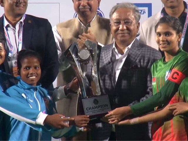 SAFF Women's U-19 Championships: India and Bangladesh Declared Joint Winners in Unprecedented ...