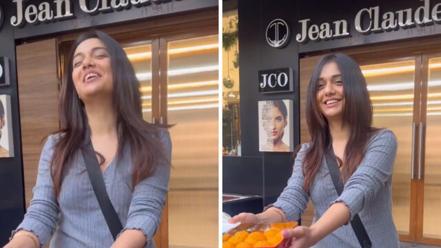 Watch: Bride-To-Be Divya Agarwal Distributes Sweets To Paparazzi Ahead ...