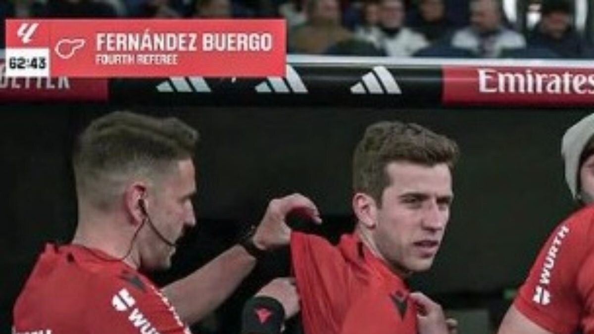 Referee Gets Injured, Replaced By Fourth Official During La Liga Game ...