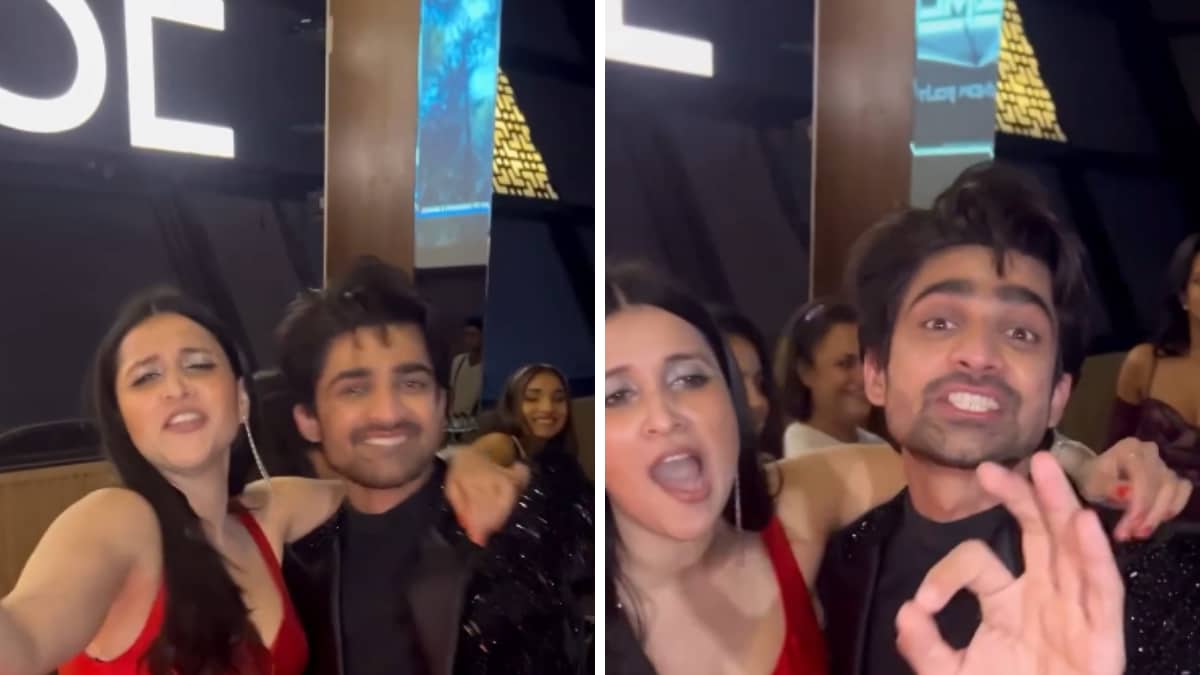 Abhishek Kumar, Mannara Chopra Dance Their Hearts Out At Bigg Boss Get ...