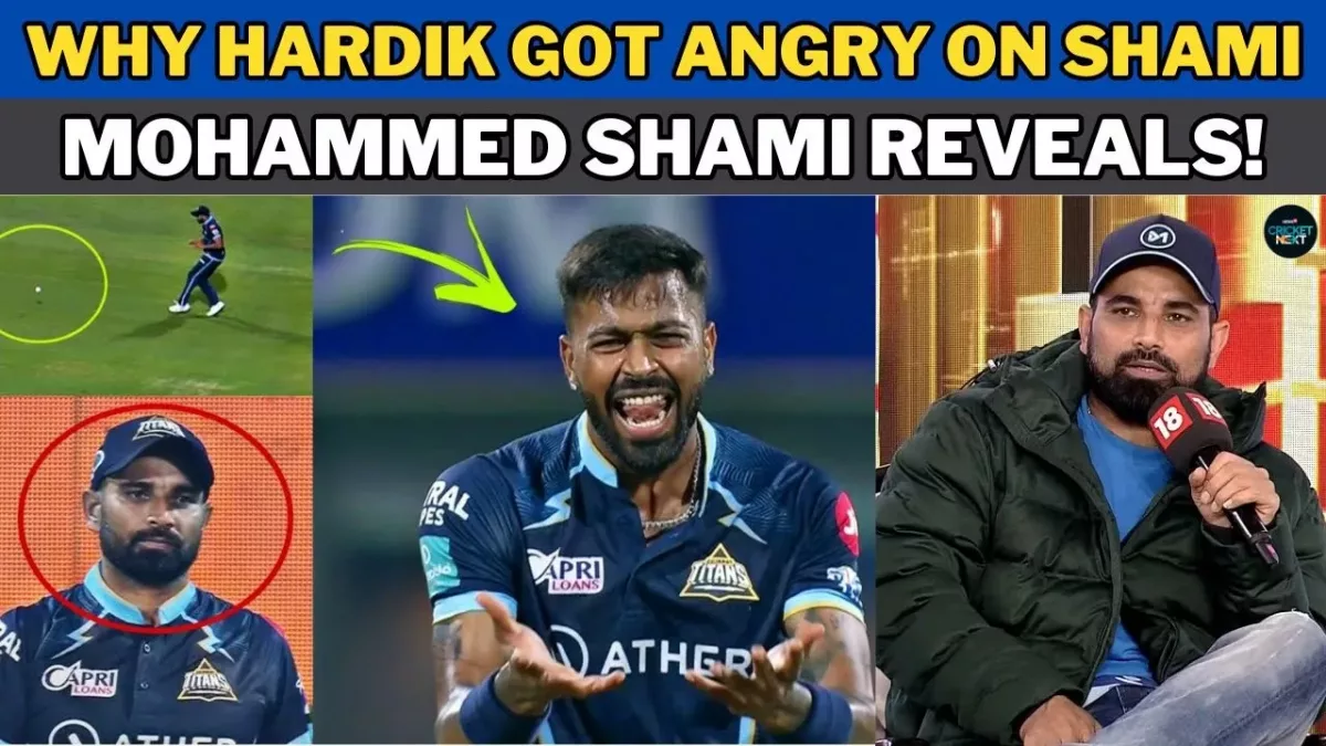Why Did Hardik Pandya Get Angry on Mohammed Shami? | Cricket News | IPL ...