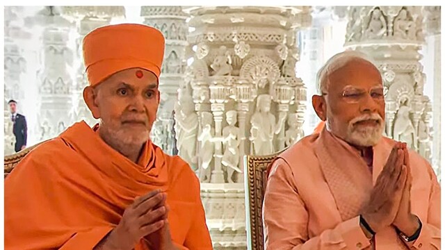 Modi In UAE: PM Calls BAPS Mandir 'A Symbol of Global Unity & Communal ...