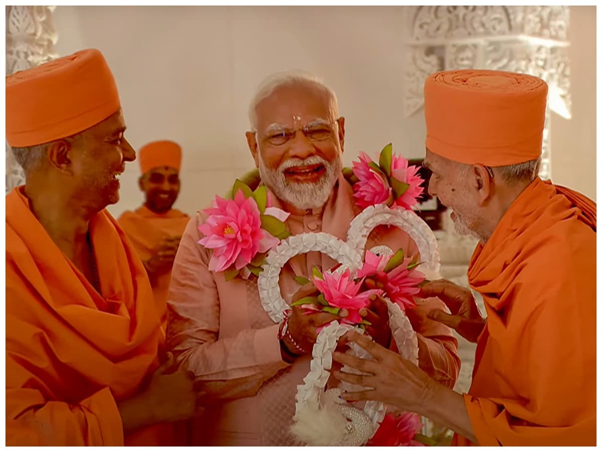 PM Modi Inaugurates BAPS Mandir In Abu Dhabi | See Pics