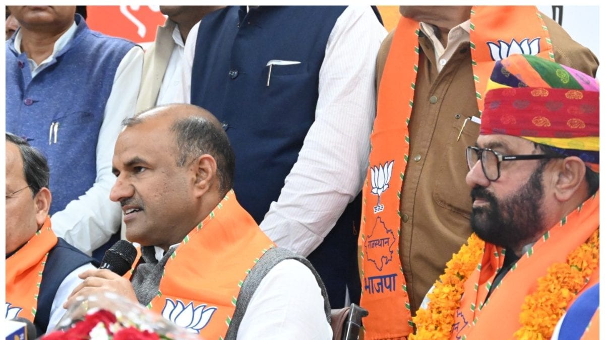 Mahendrajeet Singh Malviya, 4-Time Congress MLA From Rajasthan, Joins ...