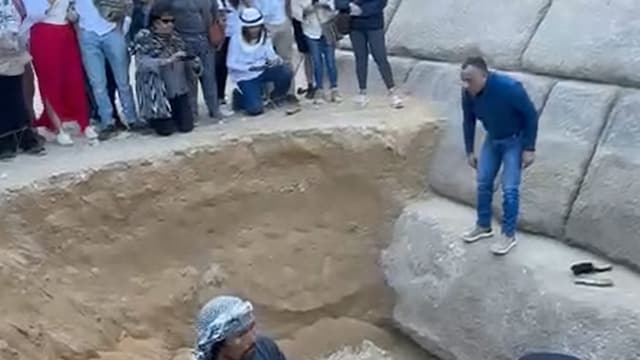 Giza Pyramid Renovation Sparks Outrage In Egypt, Video Inside