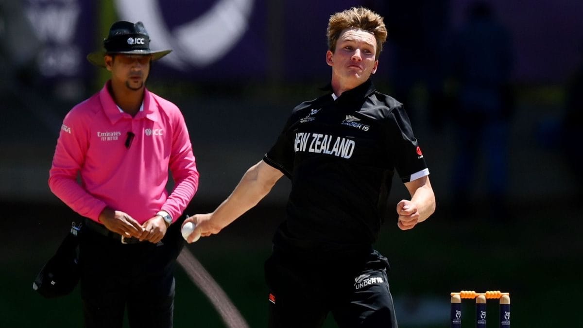 New Zealand U19 vs Ireland U19 Live Score Under-19 World Cup 2024 ...