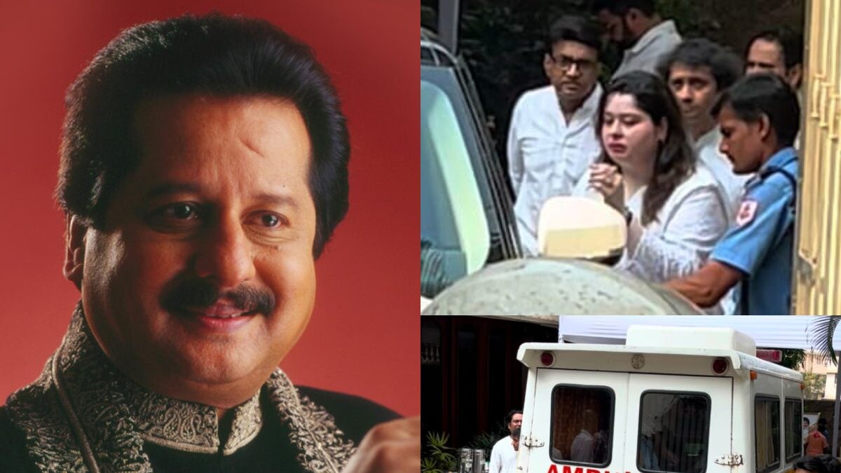 Pankaj Udhas Funeral: Mortal Remains Arrive For Last Rites, Emotional ...