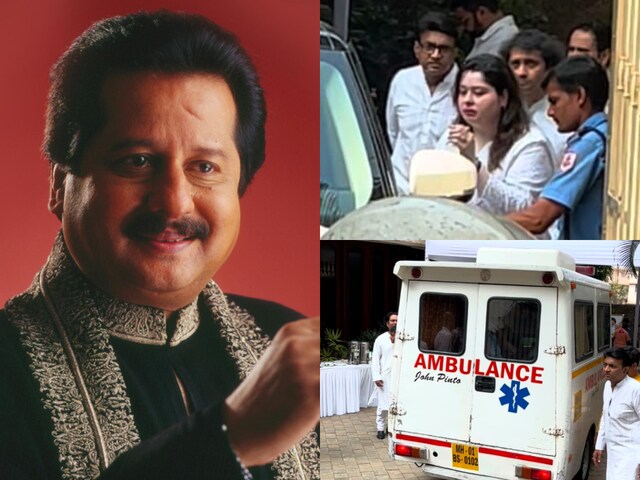 Pankaj Udhas Funeral: Mortal Remains Arrive For Last Rites, Emotional ...