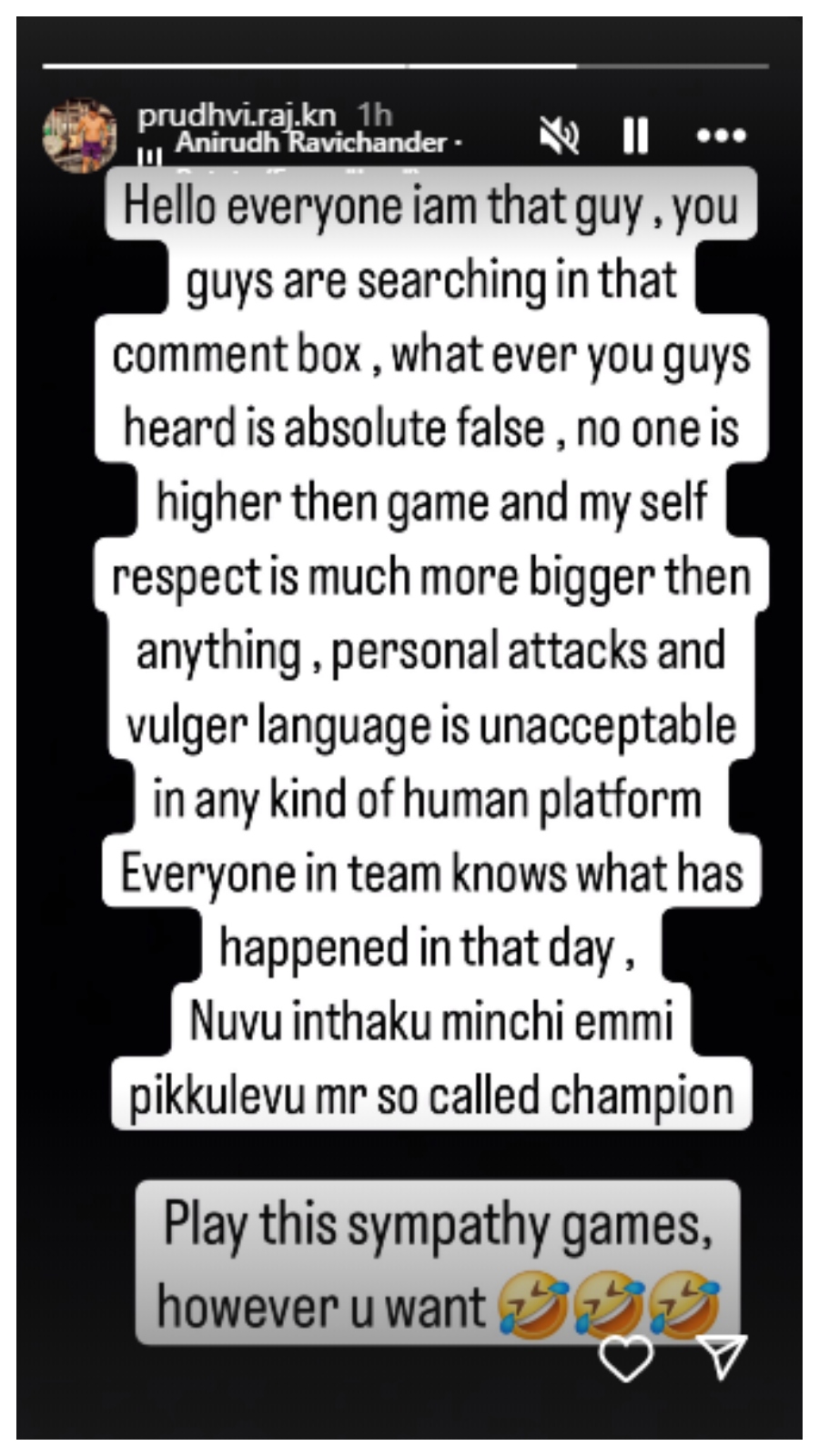 Hanuma Vihari Puts Out a Scathing Social Media Post; Says, "I’ll Never Play for Andhra Where I ...