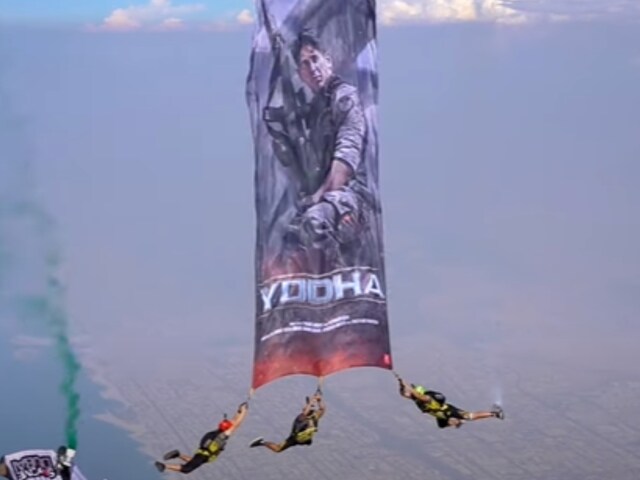 Yodha Teaser Date Out: Sidharth Malhotra Film Poster Launched Mid-Air ...