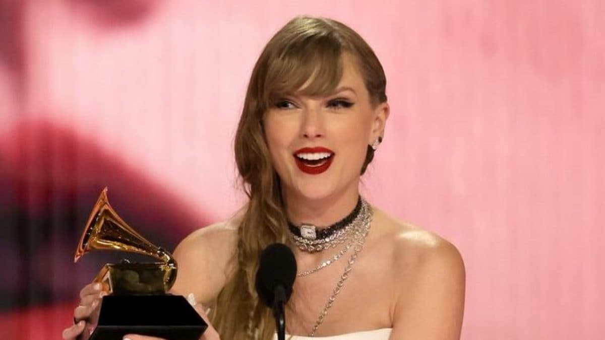 Taylor Swift Breaks Record At Grammys, Becomes First Artist To Win ...