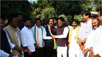 BRS Lok Sabha Member Venkatesh Netha Joins Congress | Politics News ...
