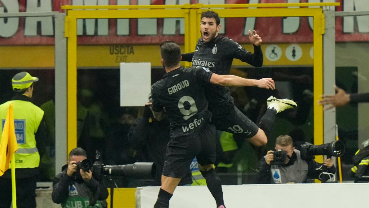 Serie A: Theo Hernandez Scores as In-form AC Milan Beat Title Holders ...