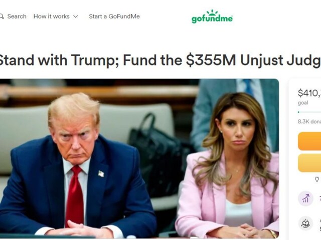Trump Supporter Launches GoFundMe to Meet Ex-Prez’s Legal Fees, Raises ...