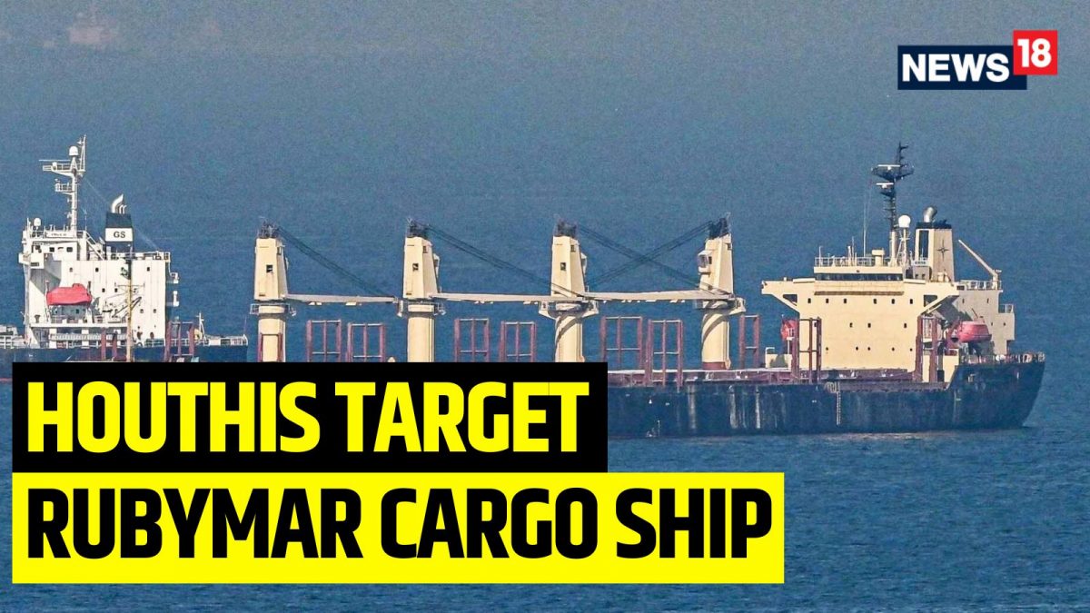 Yemen’s Houthis target the Rubymar cargo ship in the Gulf of Aden - News18