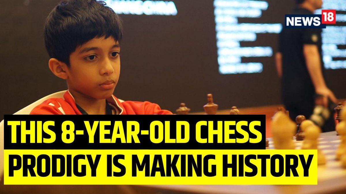 8-year-old chess prodigy makes history as youngest ever to defeat ...