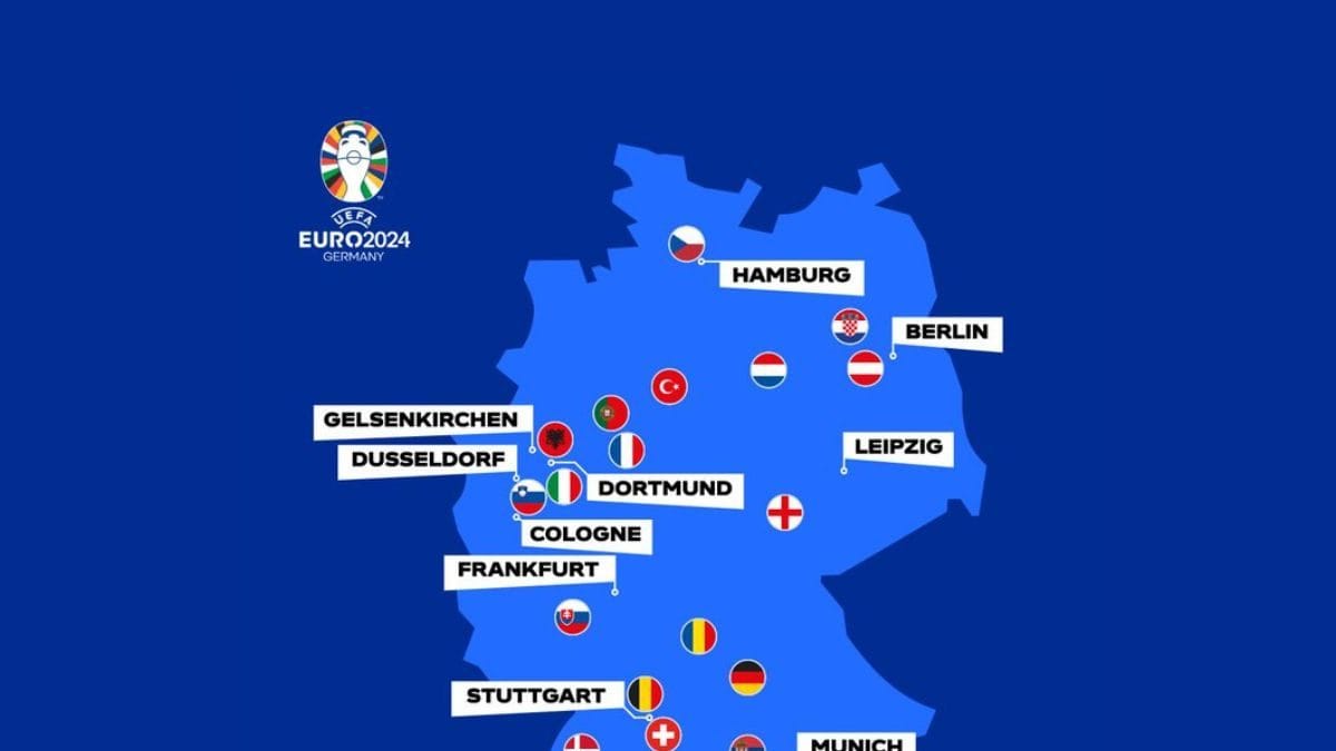 UEFA Announces 21 Base Camps for Euro 2024 - See Full List | Football ...