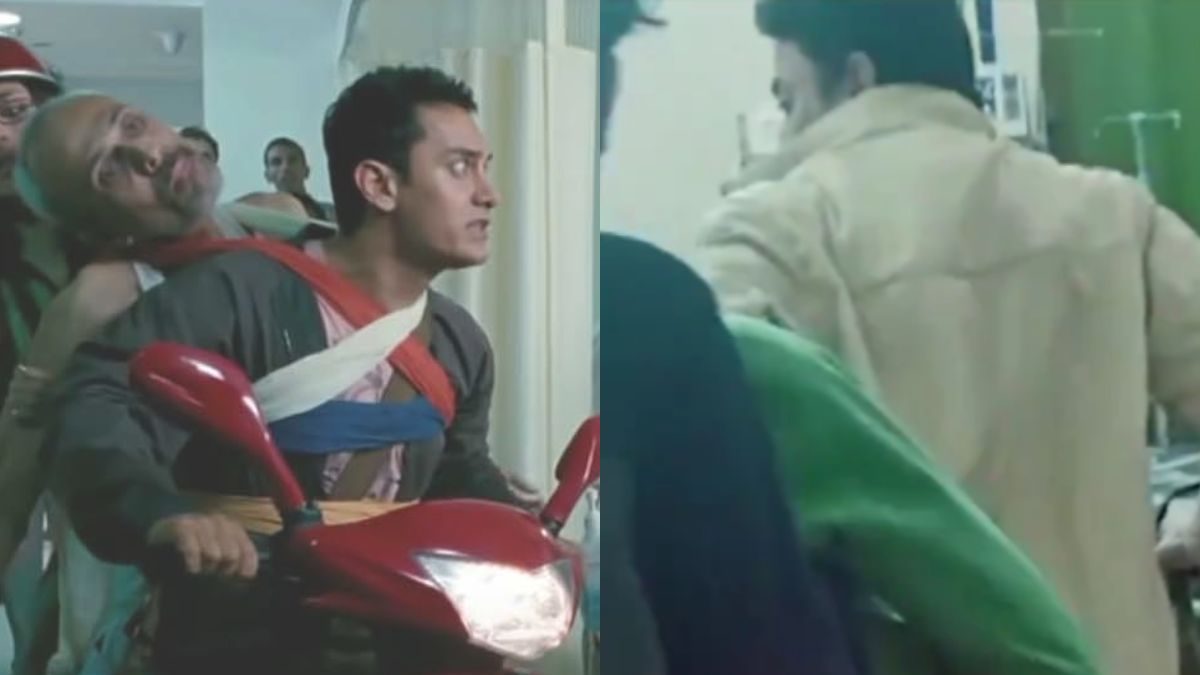 MP Man Takes Ailing Grandfather to Hospital on Bike, Turns Rancho from ...