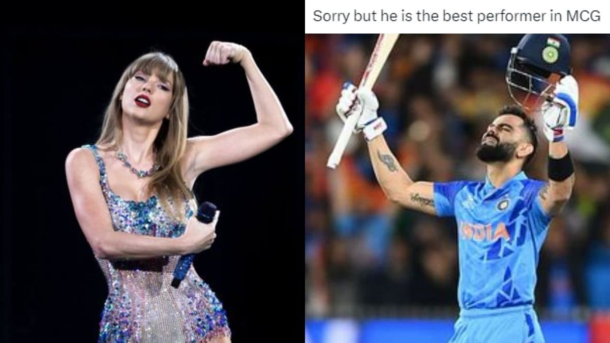 'Kohli Did it First': Taylor Swift's Biggest Concert at MCG is ...
