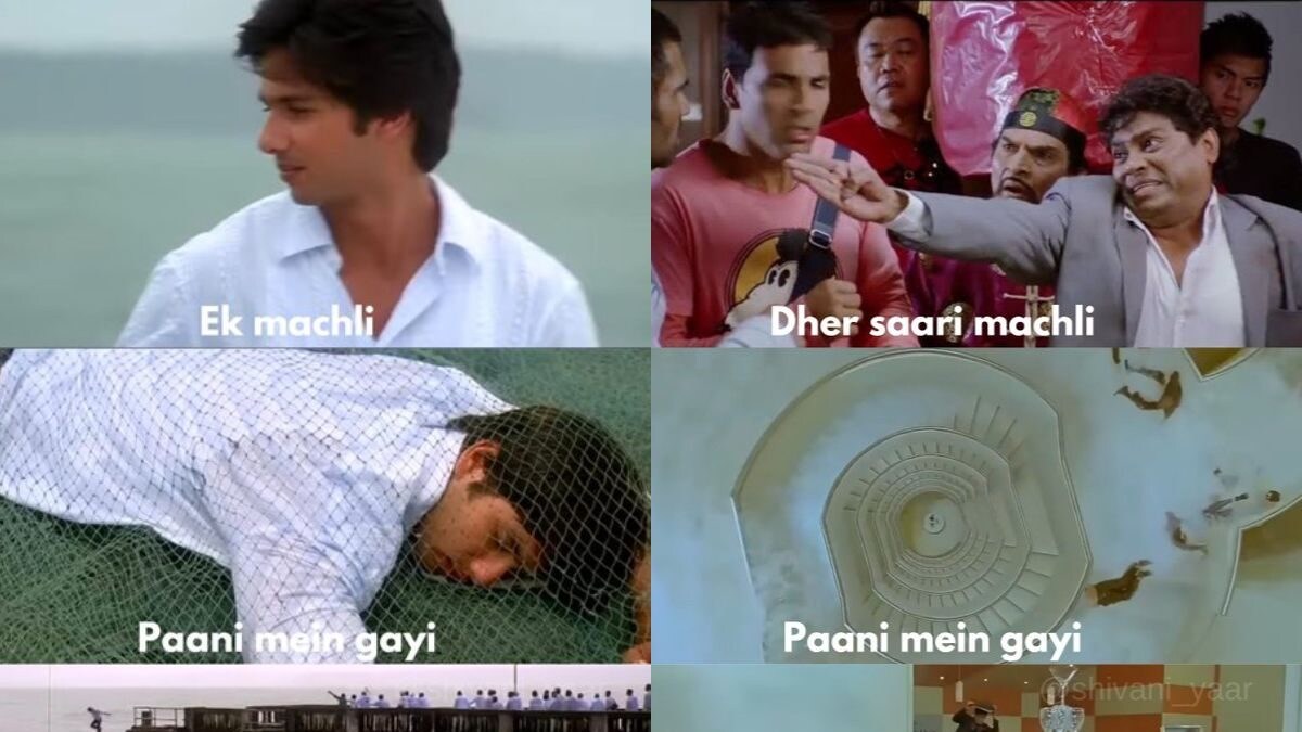 'Machhli, Paani Me Gai, Chapaak' Makes a Splash with Hilarious Memes ...