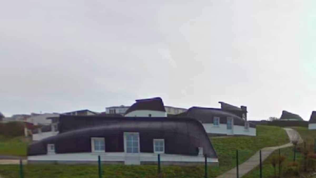 French Village Of Équihen-Plage 'Makes Waves' With Upside-Down Boat ...