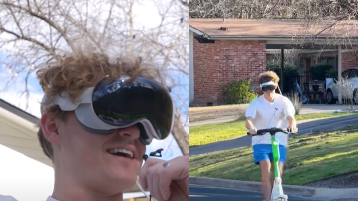 YouTuber Goes Viral After Wearing Apple Vision Pro For 50 Hours Non ...