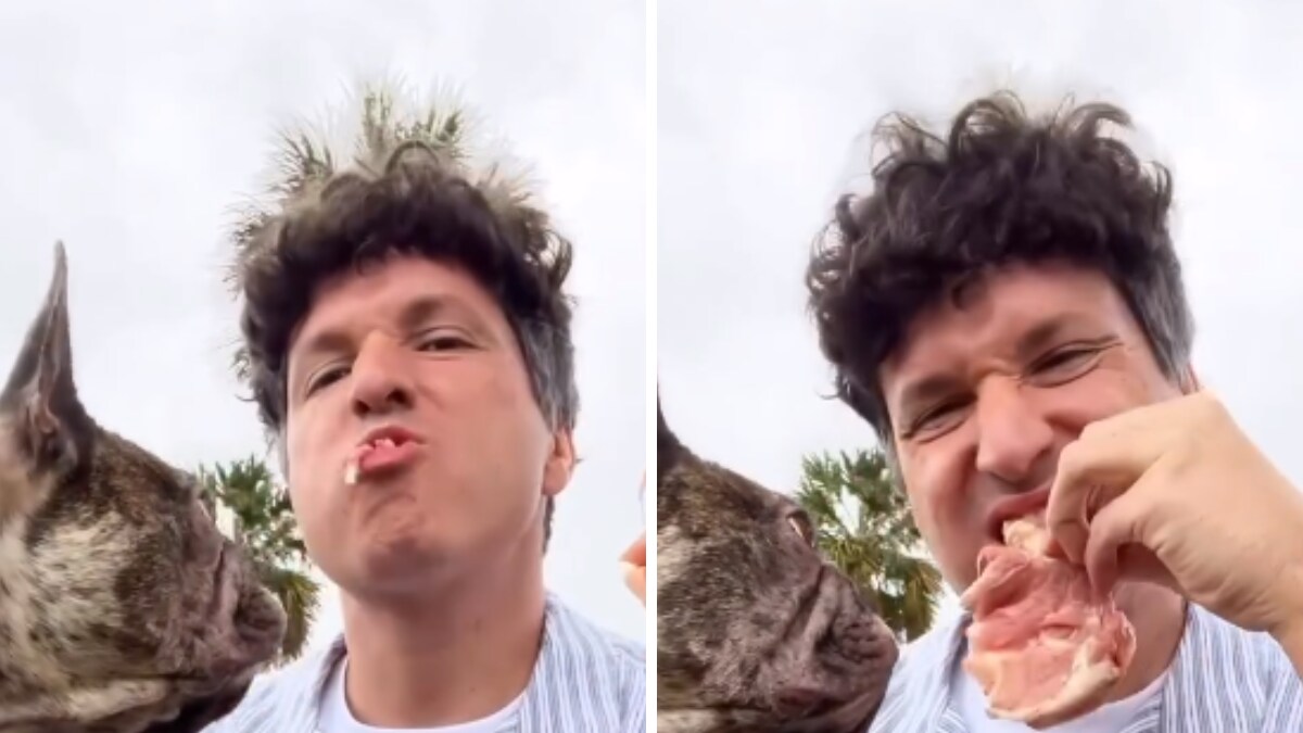 This Influencer Eats Raw Chicken Every Day To Test His Gut Health - News18