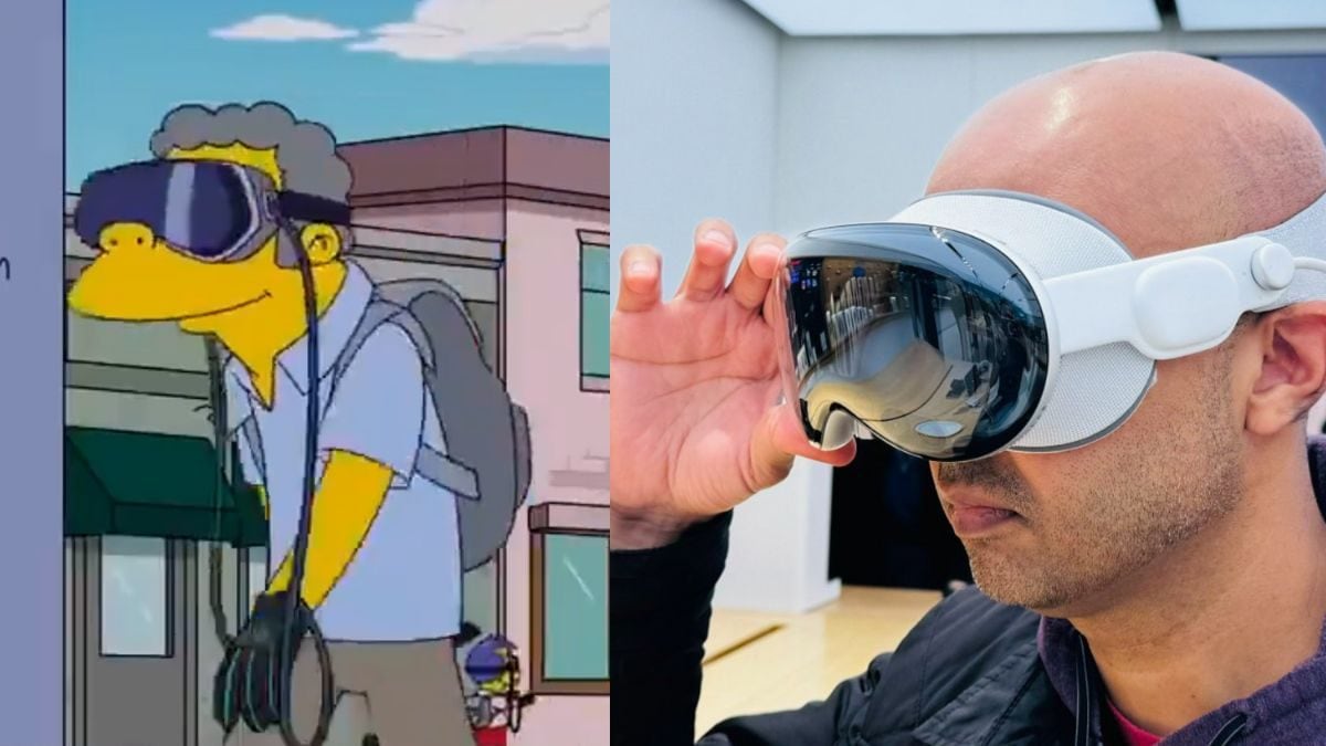 Sorry Apple But The Simpsons Was On 'Vision Pro VR' Trend Way Before ...
