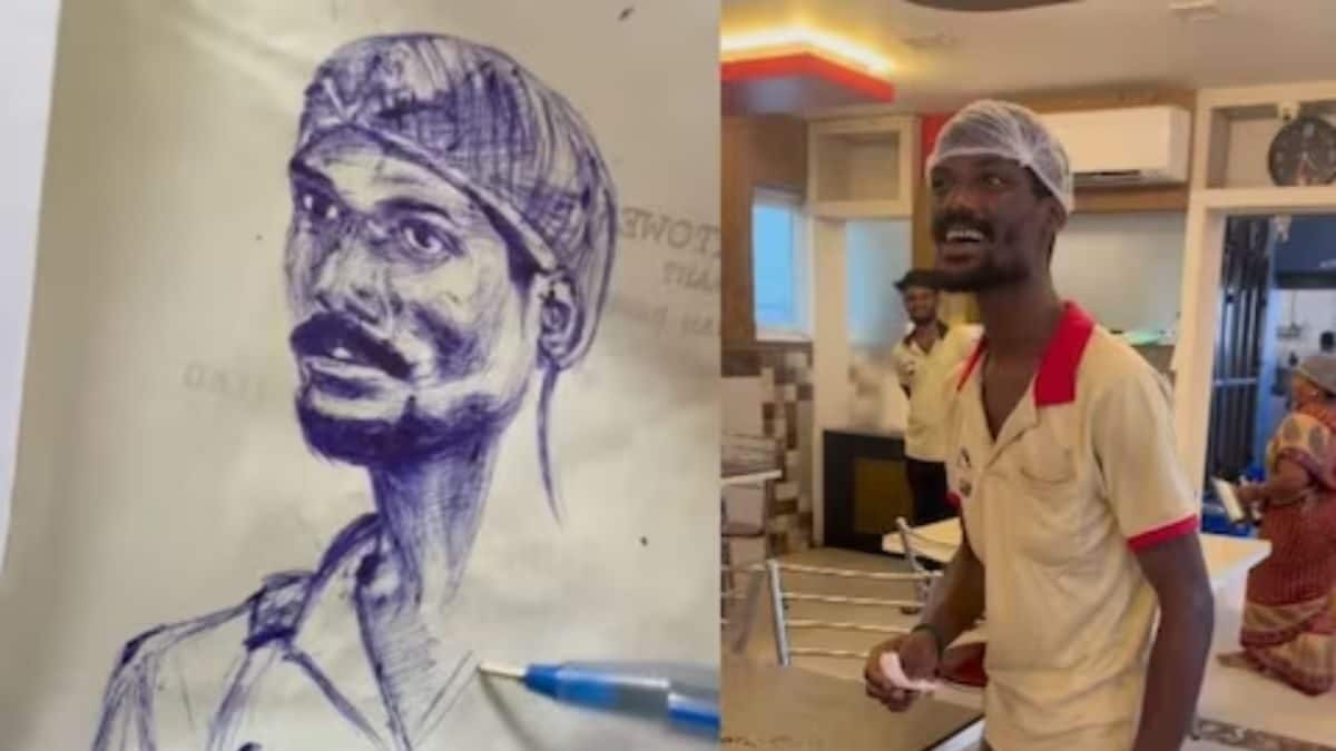 Watch: Artist Brightens Ups A Waiter’s Day With This Special Gesture ...
