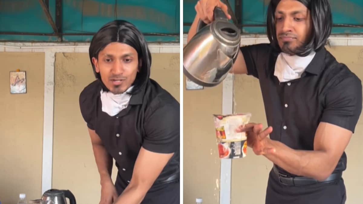 Influencer's Hilarious Air Hostess Skit With Food Cart Has 6 Million ...