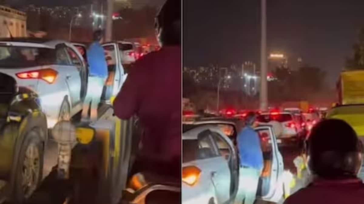 Watch: Man, Stuck In Traffic, Urinates Behind Front Door Of His Car ...