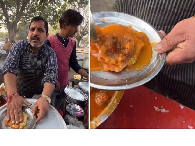 This Bizarre Food Combination Of Samosa With Manchurians Will Make Your ...