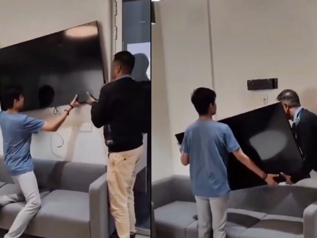 Family Takes Office TV Home After Byju's Failed To Initiate Refund - News18