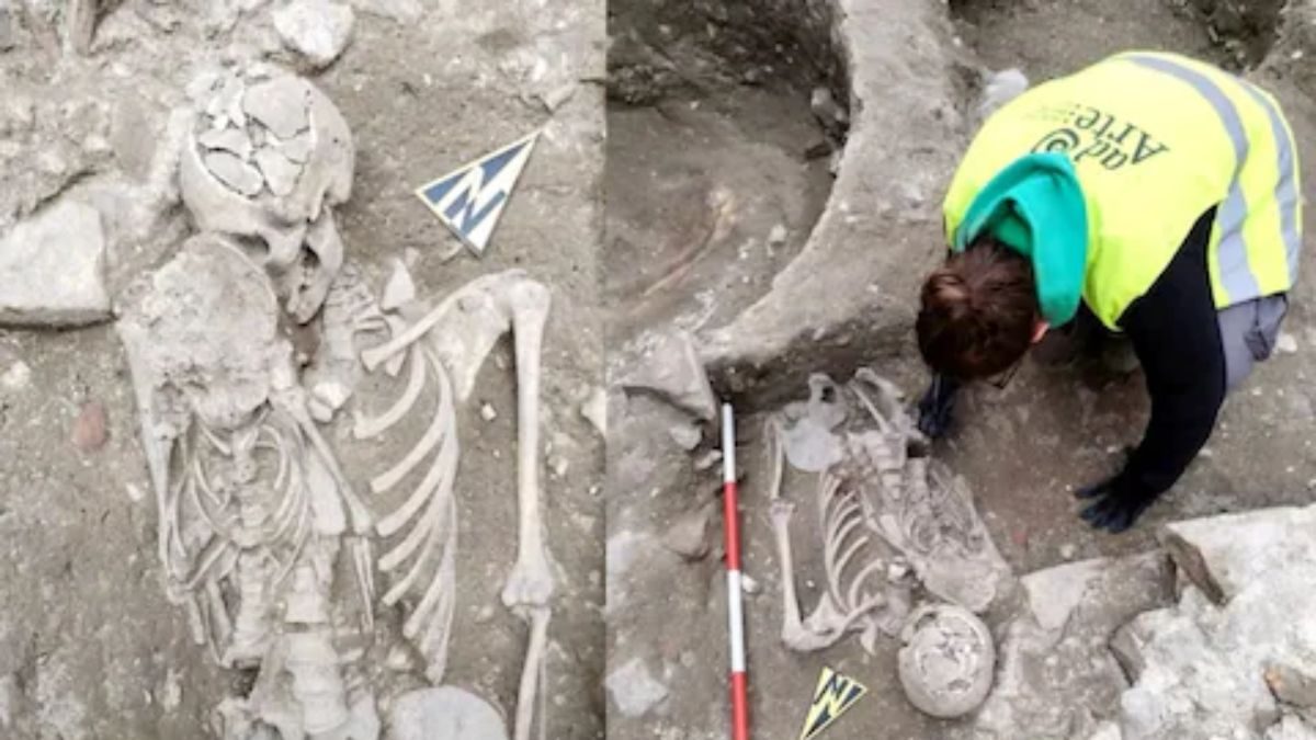 In Italy, Skeletons Of Mother Embracing Her Child Discovered During ...