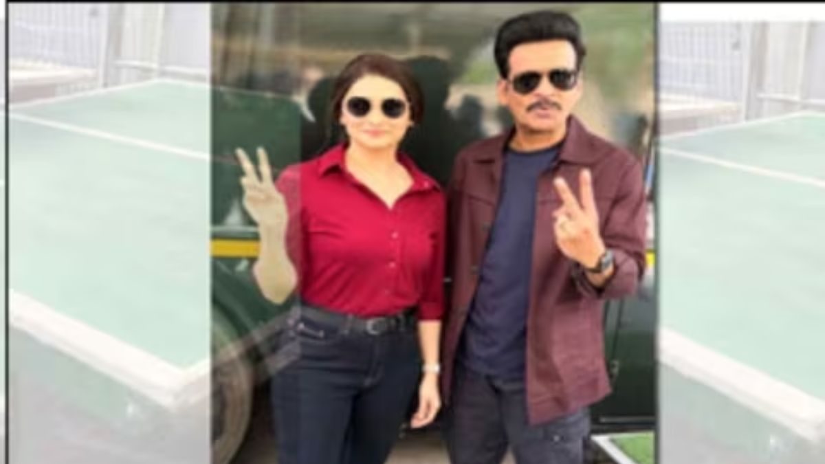 Manoj Bajpayee And Prachi Desai Spotted At Silence 2 Shoot In Andheri ...