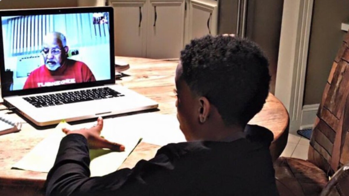 Boy Learns Math From Grandad Over Video Call And The Result Is ...