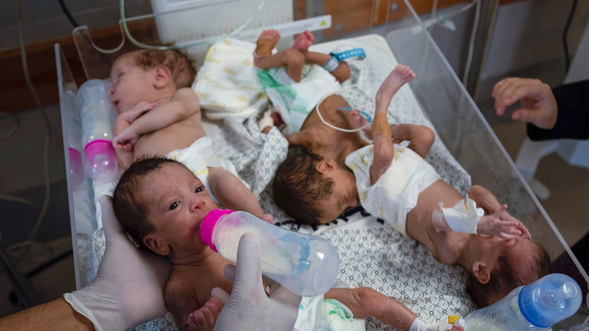 In War-Torn Gaza, Diapers and Baby Formula Are Hard to Find, Leaving ...