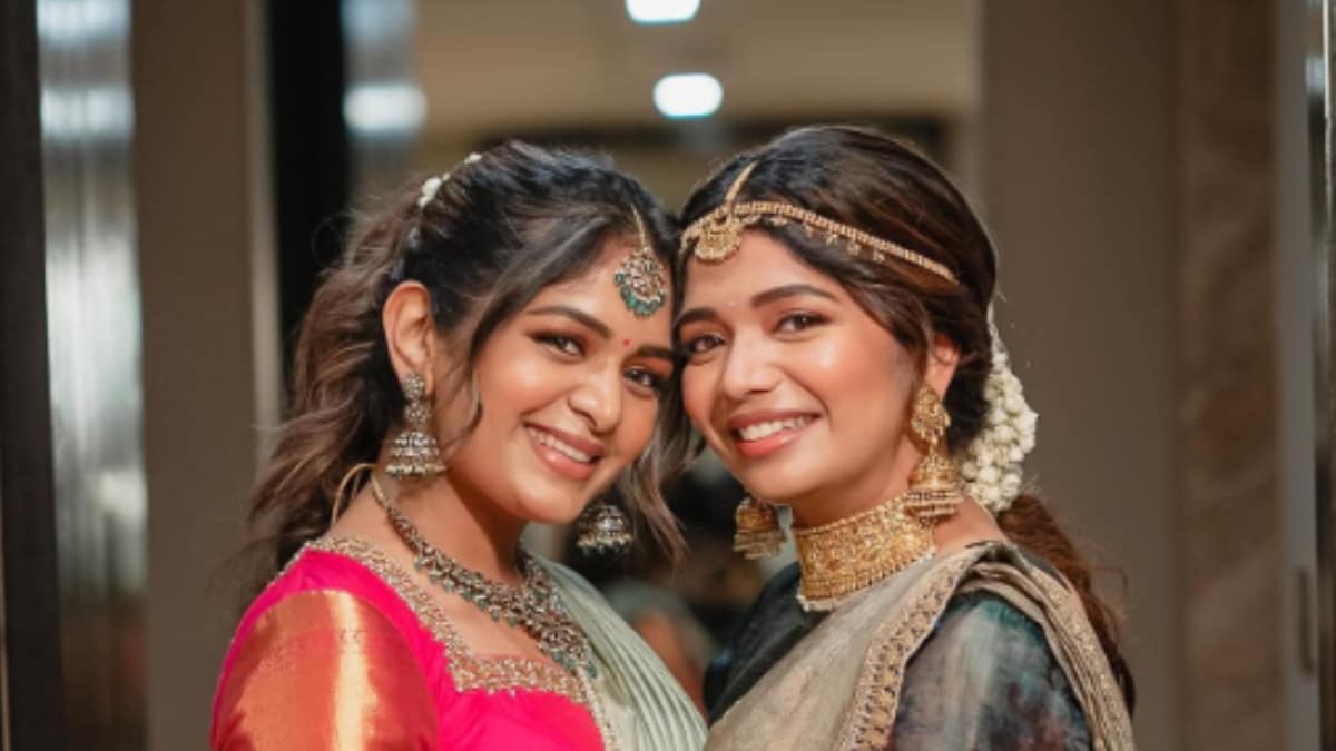 'Two Favourite People': Aditi Shankar Shares Pics From Elder Sister ...