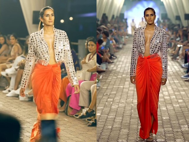 Pragya Kapoor Was A Vision As Surily G's Showstopper In Mirror Work ...