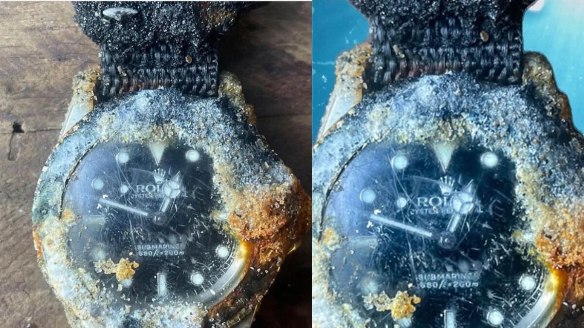 Rolex Watch, Retrieved From Ocean Bed, Gets A Stunning Transformation ...