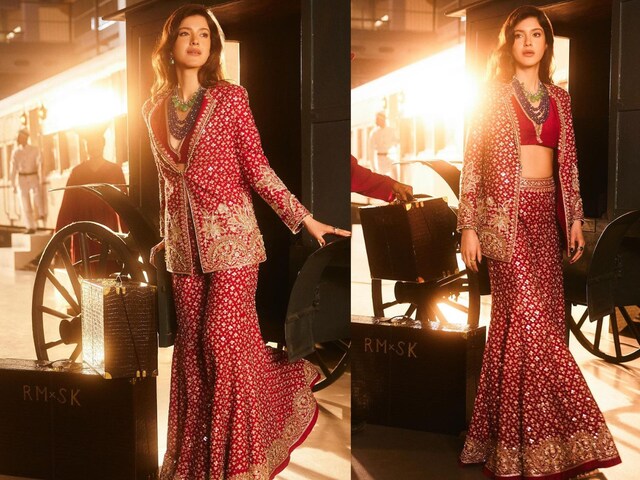 Shanaya Kapoor Plays ‘Shanno’ For Designer Ridhi Mehra's Latest Bridal ...