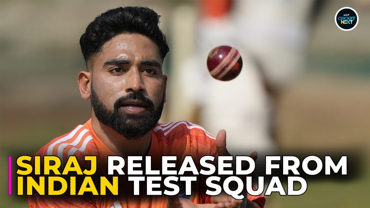 Mohammed Siraj Released From India Squad Ahead of Second Test Against ...